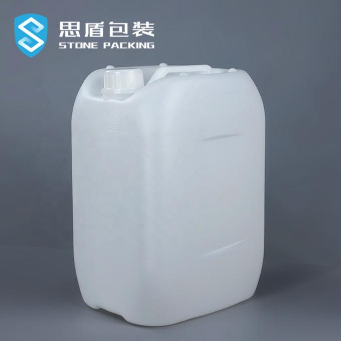 Durable HDPE 10L Plastic Chemical Resistant Containers With Lid 0.56kg