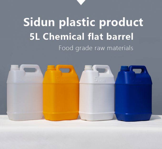 Agricultural 35mm Plastic Empty 5l Containers With Screw Lid