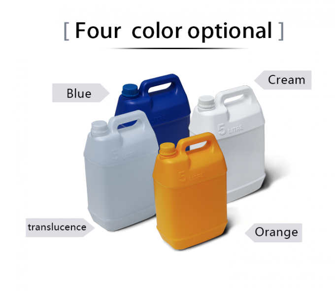 Agricultural 35mm Plastic Empty 5l Containers With Screw Lid